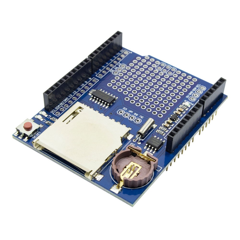 خرید شیلد دیتالاگر آردوینو Arduino Data Logging Shield | قیمت شیلد ...