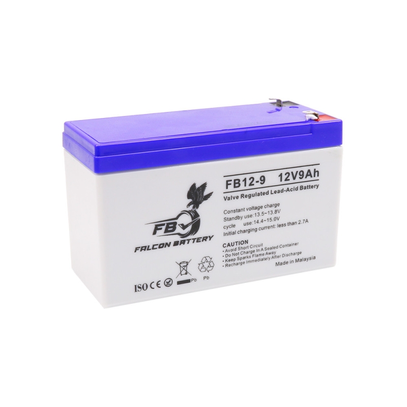 خرید باتری خشک 12 ولت 9 آمپر ساعت مارک FALCON مدل FB12-9 | قیمت باتری ...